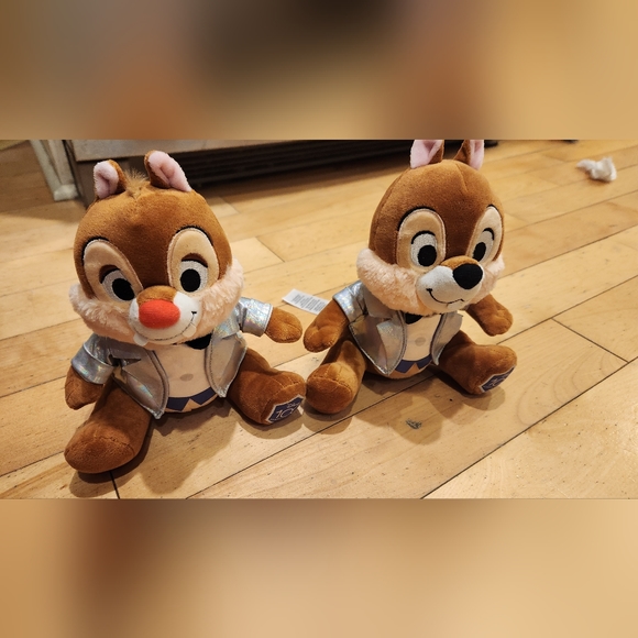 Toys | Disney 10th Anniversary Chip And Dale Plush | Poshmark